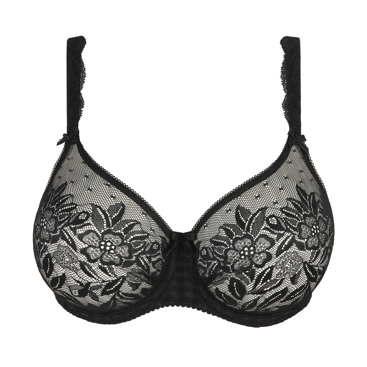 Prima Donna Madison/Divine Lace Seamless Underwire Bra (Black, Nude ...